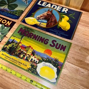 American Vintage | Kitchen | 4 Old Original Wood Shipping Crate Sunkist ...